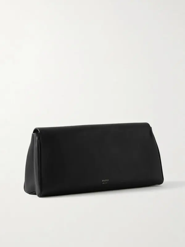 Khaite Audrey Handheld Clutch - Black