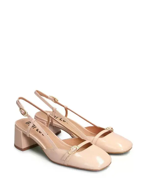 BIBI LOU 50mm Patty Pumps - Neutrals