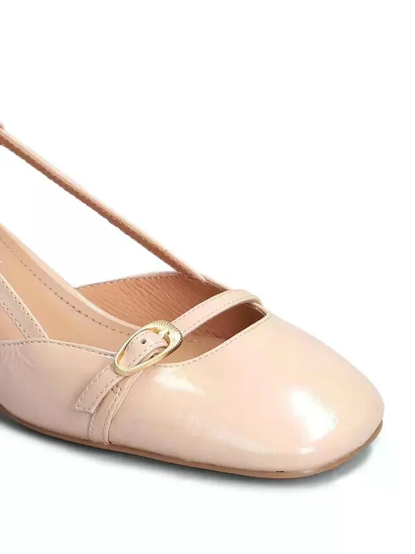 BIBI LOU 50mm Patty Pumps - Neutrals