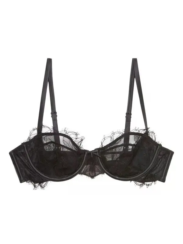 Fleur Du Mal Sophia Bra - Black