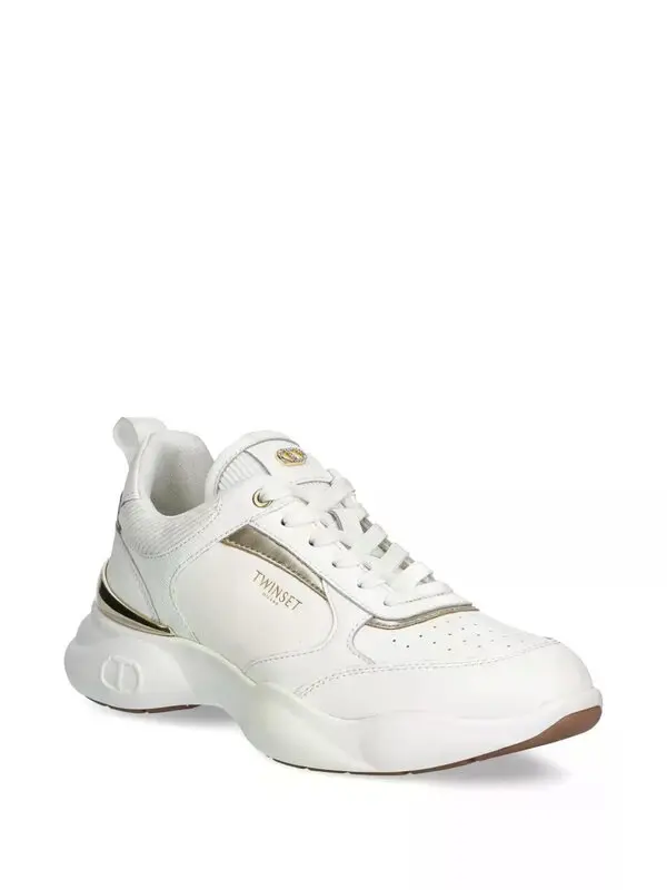 TWINSET Leather Sneakers