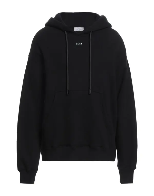 OFF-WHITE™ Brand Logo French Terry Hoodie