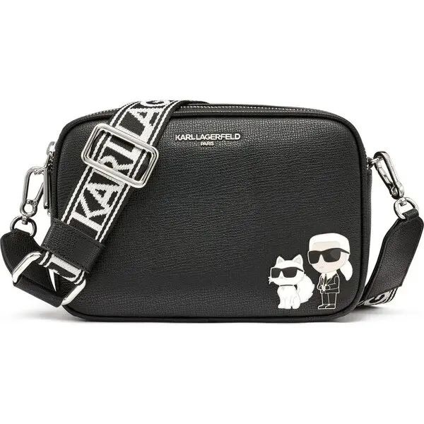 Karl Lagerfeld Paris Maybelle Crossbody - Black