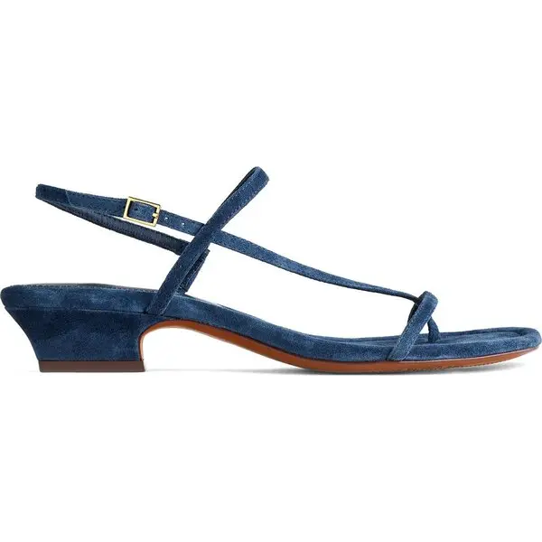 Madewell Maycie Asymmetric T-strap Sandal - Warm Midnight