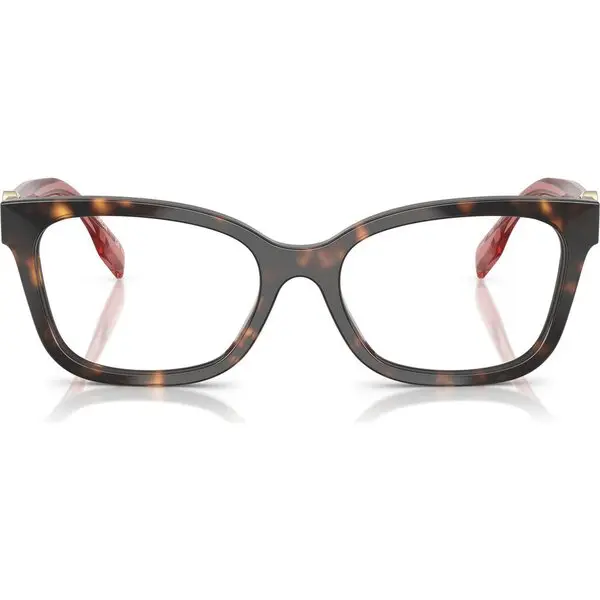 Tory Burch 53mm Phantos Optical Glasses - Havana