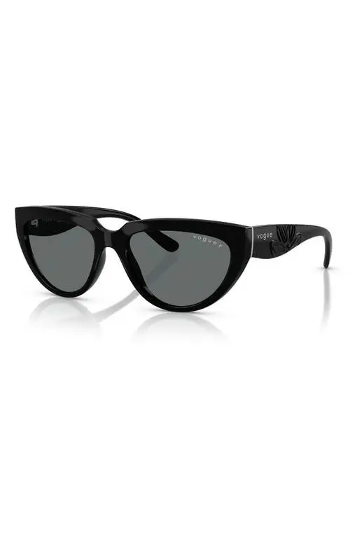 VOGUE 54mm Polarized Cat Eye Sunglasses
