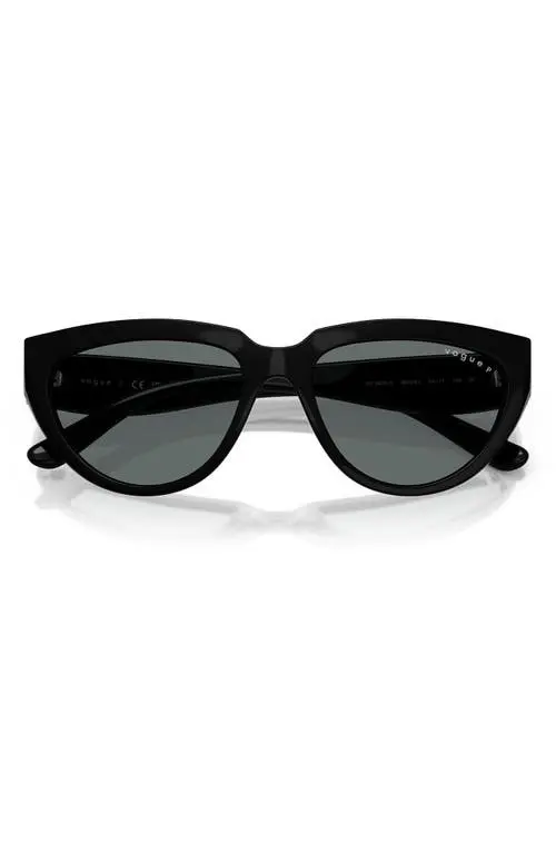 VOGUE 54mm Polarized Cat Eye Sunglasses
