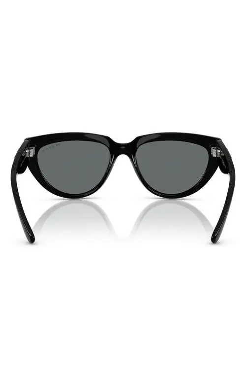 VOGUE 54mm Polarized Cat Eye Sunglasses