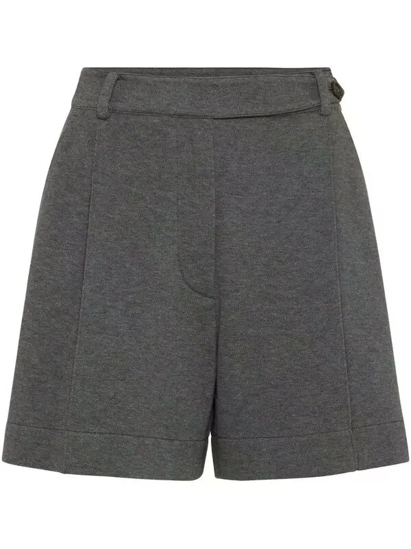 Brunello Cucinelli Cotton-blend Shorts