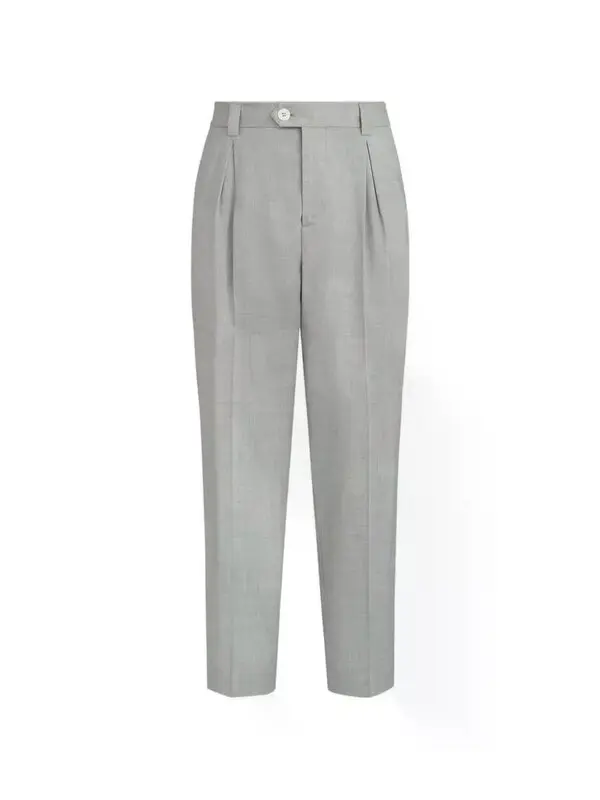 Brunello Cucinelli Wool Trousers - Grey
