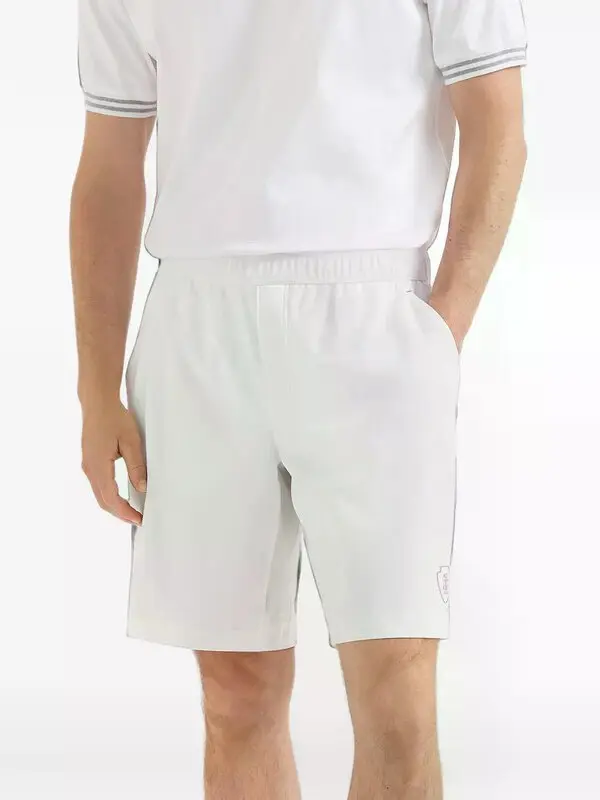 Brunello Cucinelli Logo-embroidered Shorts