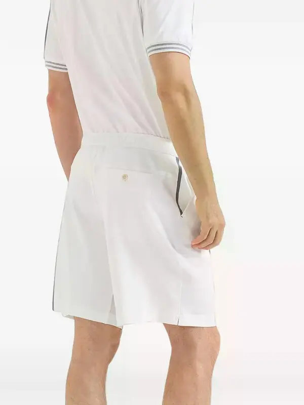 Brunello Cucinelli Logo-embroidered Shorts