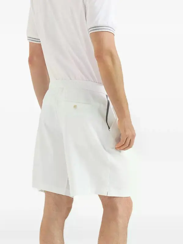 Brunello Cucinelli Logo-embroidered Shorts