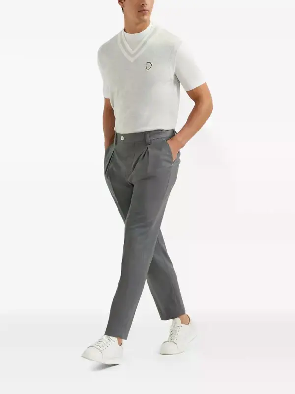 Brunello Cucinelli Cotton Vest - Grey