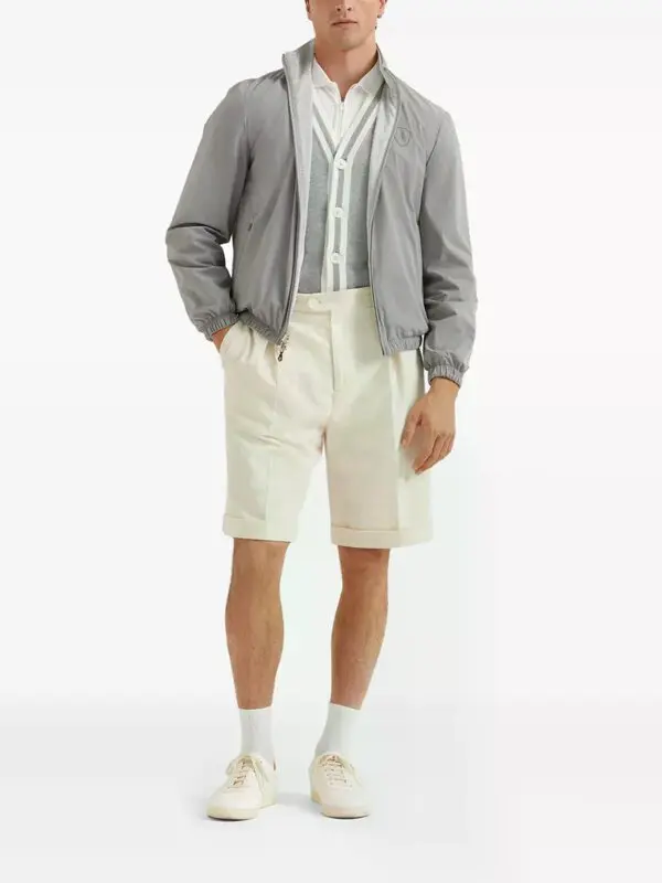 Brunello Cucinelli Cotton Cardigan - Grey