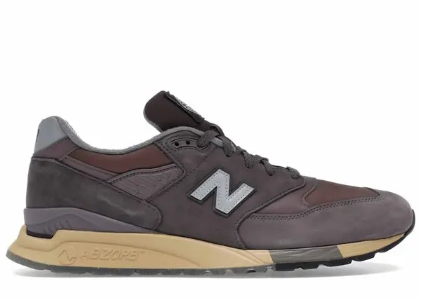 NEW BALANCE X Stone Island 998 Miusa Sneakers - Mauve/deep Plum/copper Maroon
