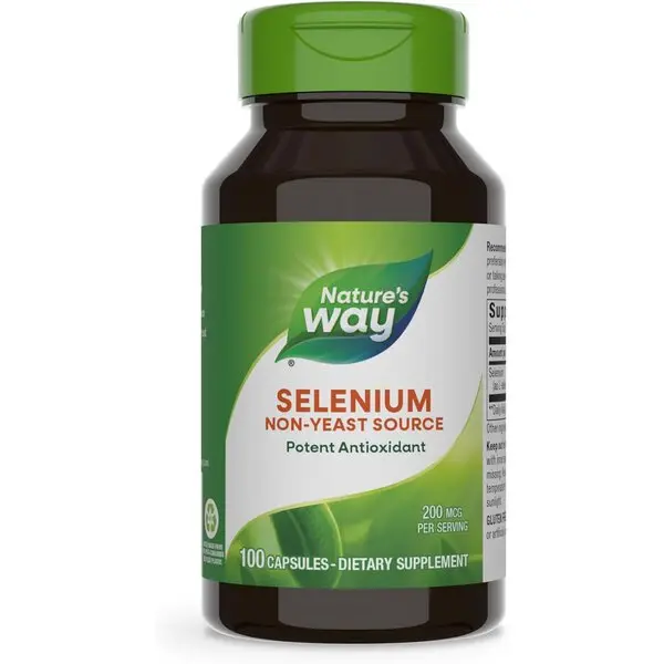 NATURE'S WAY Selenium 100 Capsules - One-color