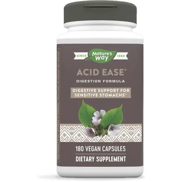 NATURE'S WAY Acid-ease 180 Capsules - One-color