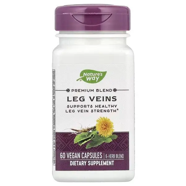 NATURE'S WAY Leg Veins 60 Capsules - One-color