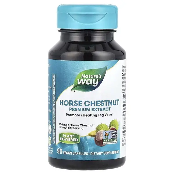 NATURE'S WAY Horsechestnut Standardized 90 Capsules - One-color