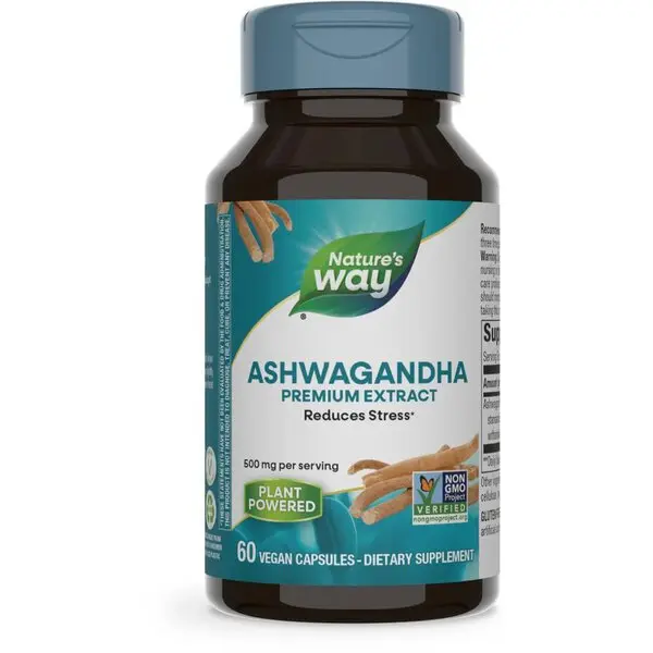 NATURE'S WAY Ashwagandha 60 Capsules - One-color