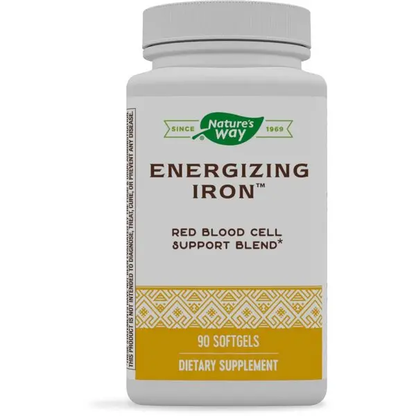 NATURE'S WAY Energizing Iron 90 Softgels - One-color