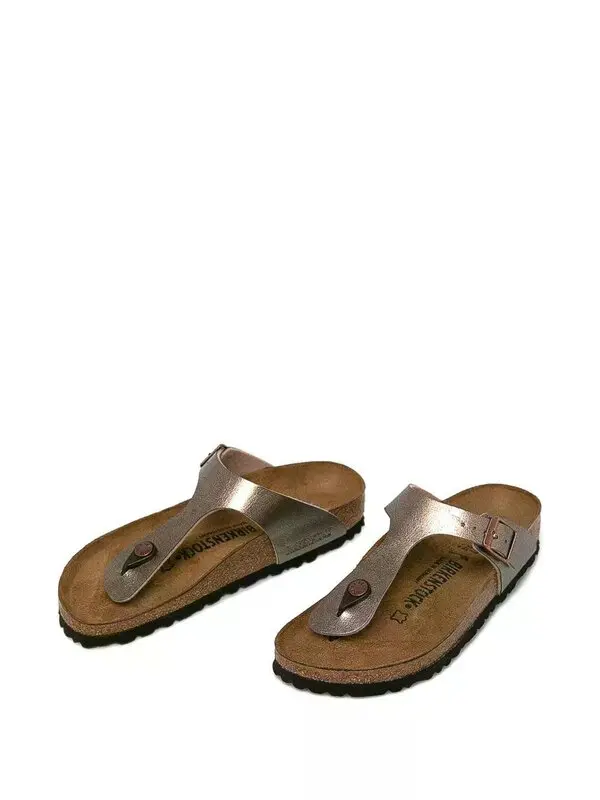 BIRKENSTOCK Gizeh Metallic Thong Sandals