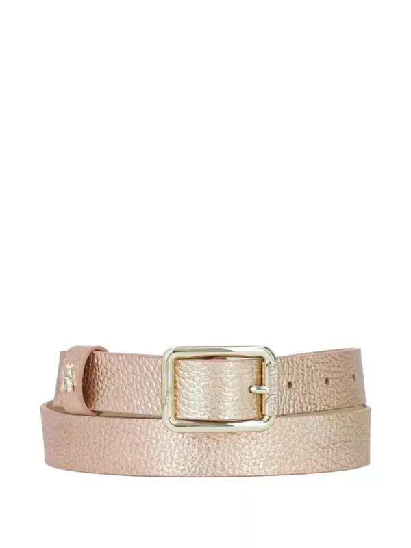 Patrizia Pepe Metallic Finish Belt - Pink