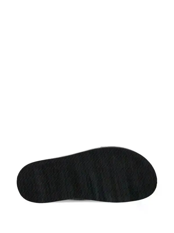 Paul & Shark Leather Slides - Black