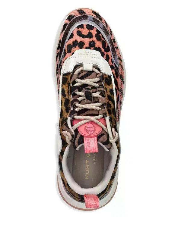 Kurt Geiger Leopard-print Sneakers