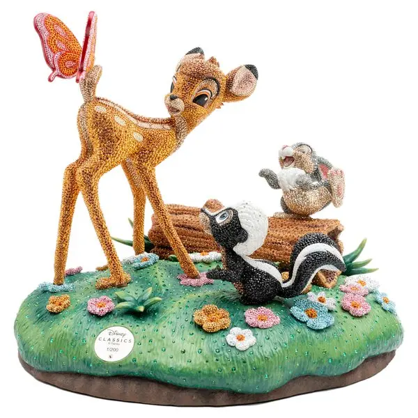 SWAROVSKI Disney Classics Bambi And Friends Figurine - Brown