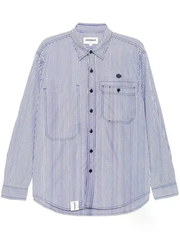 CHOCOOLATE Striped Shirt