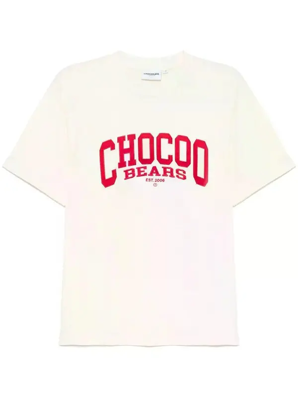 CHOCOOLATE Chocoo Bears T-shirt - White