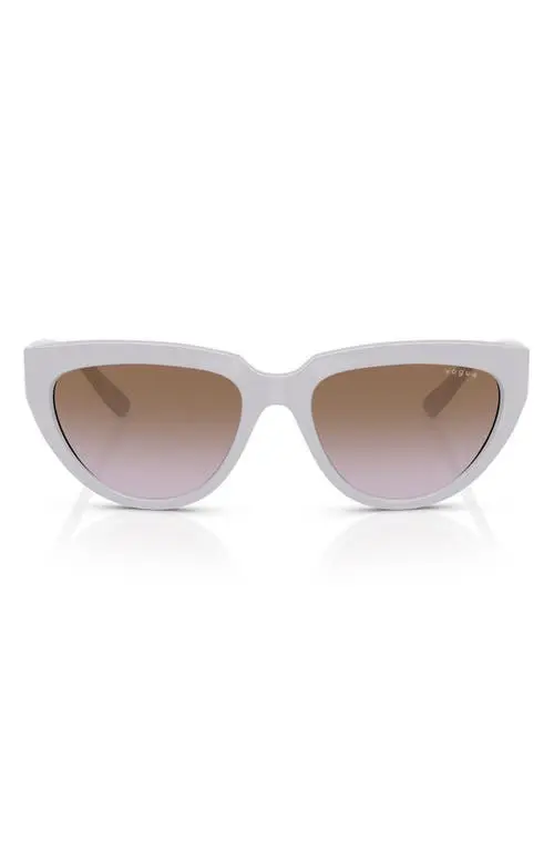 VOGUE 54mm Irregular Sunglasses - Violet