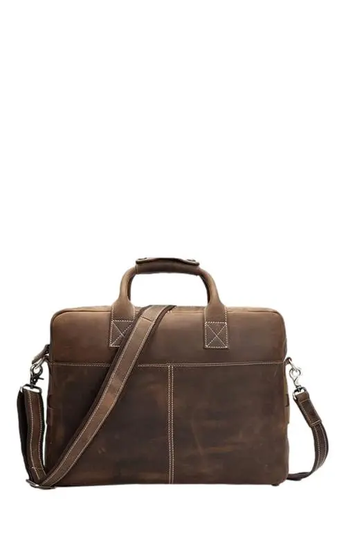 STEEL HORSE LEATHER The Welch Briefcase