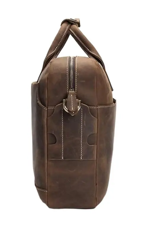 STEEL HORSE LEATHER The Welch Briefcase