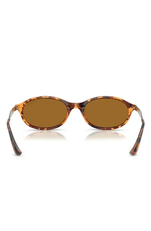VOGUE 52mm Polarized Oval Sunglasses