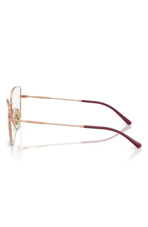 VOGUE 53mm Cat Eye Optical Glasses - Bordeaux