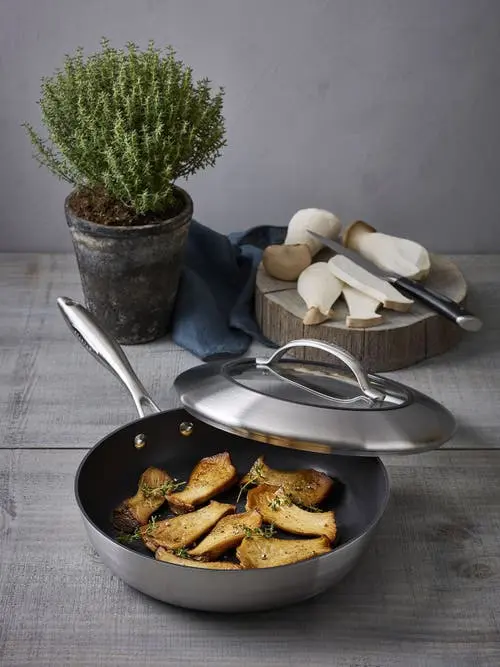 SCANPAN Ctx 10.25 Inch Nonstick Saute Pan With Lid