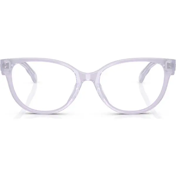 Tory Burch 53mm Phantos Optical Glasses - Milky Purple