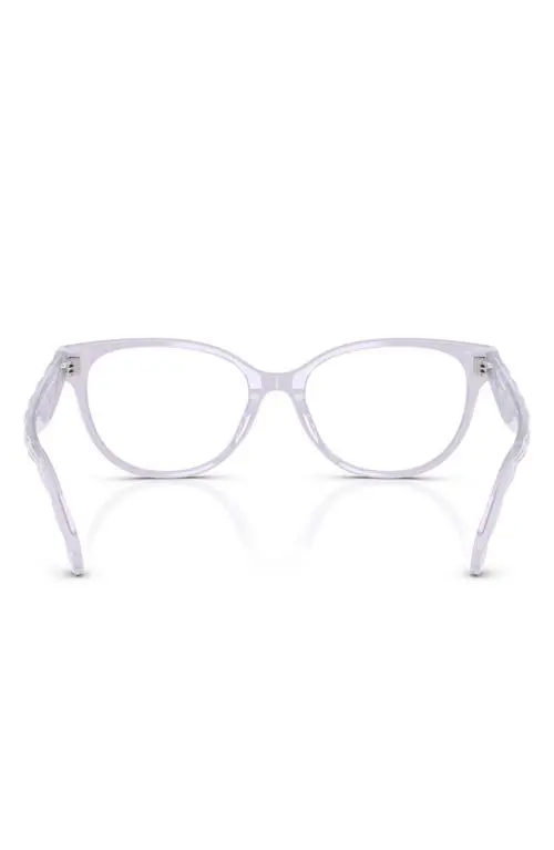 Tory Burch 53mm Phantos Optical Glasses - Milky Purple
