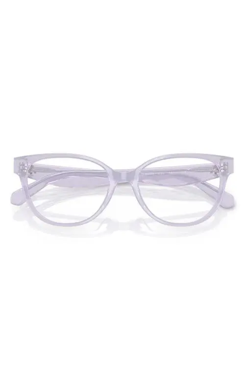 Tory Burch 53mm Phantos Optical Glasses - Milky Purple