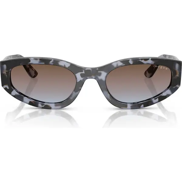 VOGUE 54mm Cat Eye Sunglasses - Blue Tort