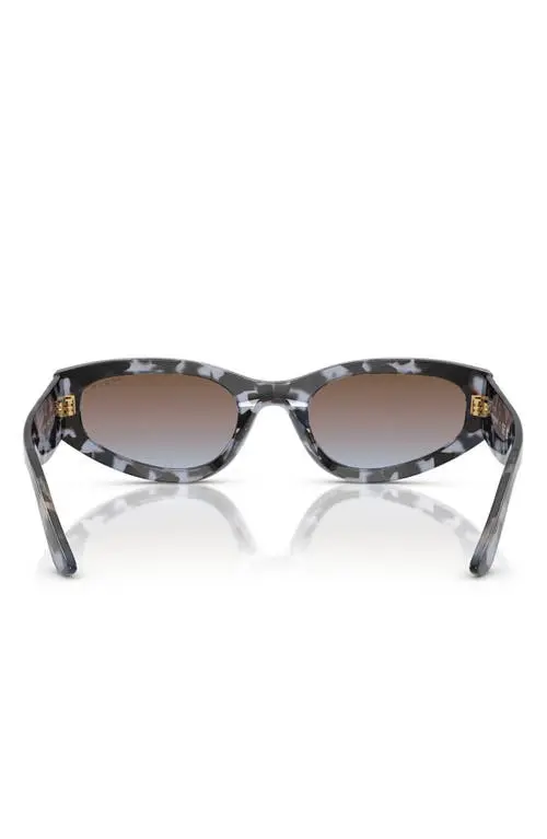 VOGUE 54mm Cat Eye Sunglasses - Blue Tort