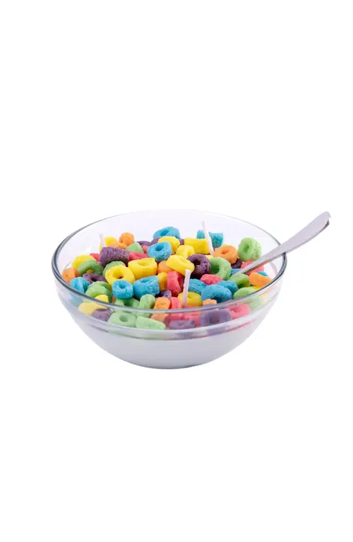SOUTHLAKE GIFTS Fruit Loops Cereal Candle - Candle Only
