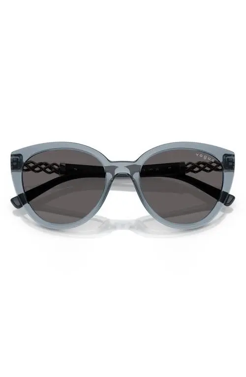 VOGUE 53mm Cat Eye Sunglasses - Blue