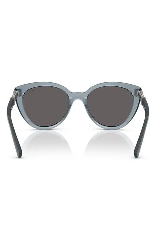 VOGUE 53mm Cat Eye Sunglasses - Blue