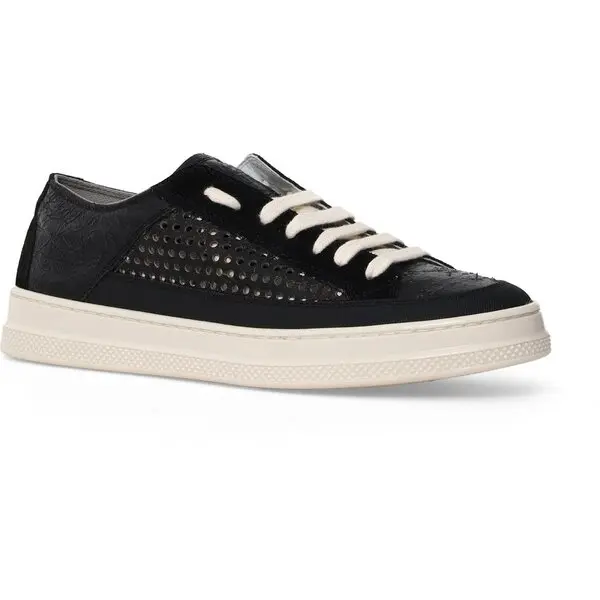 CANDICE COOPER Tim Perforated Leather Sneakers