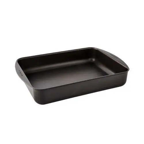 SCANPAN Classic 13.5" X 8.75" Roasting Pan - Black