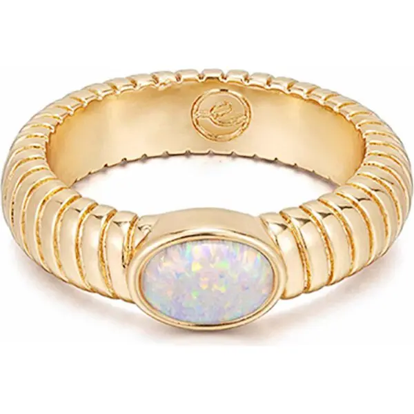 Ettika Opal Flex Ring